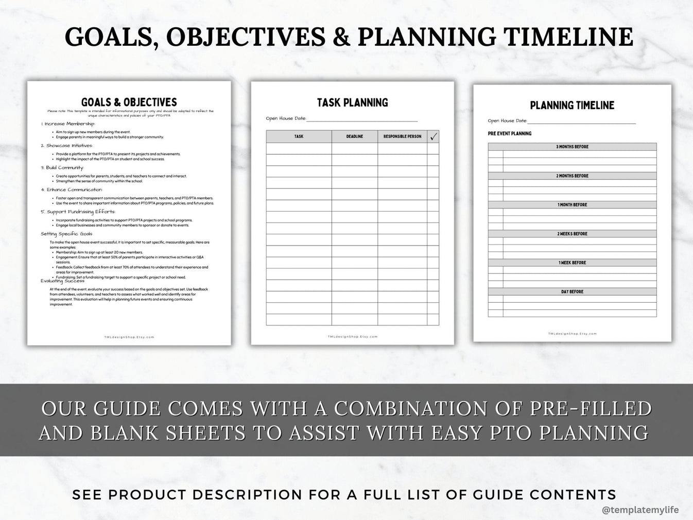 Back to School Open House Planning Guide for PTO/PTA - Organized ...