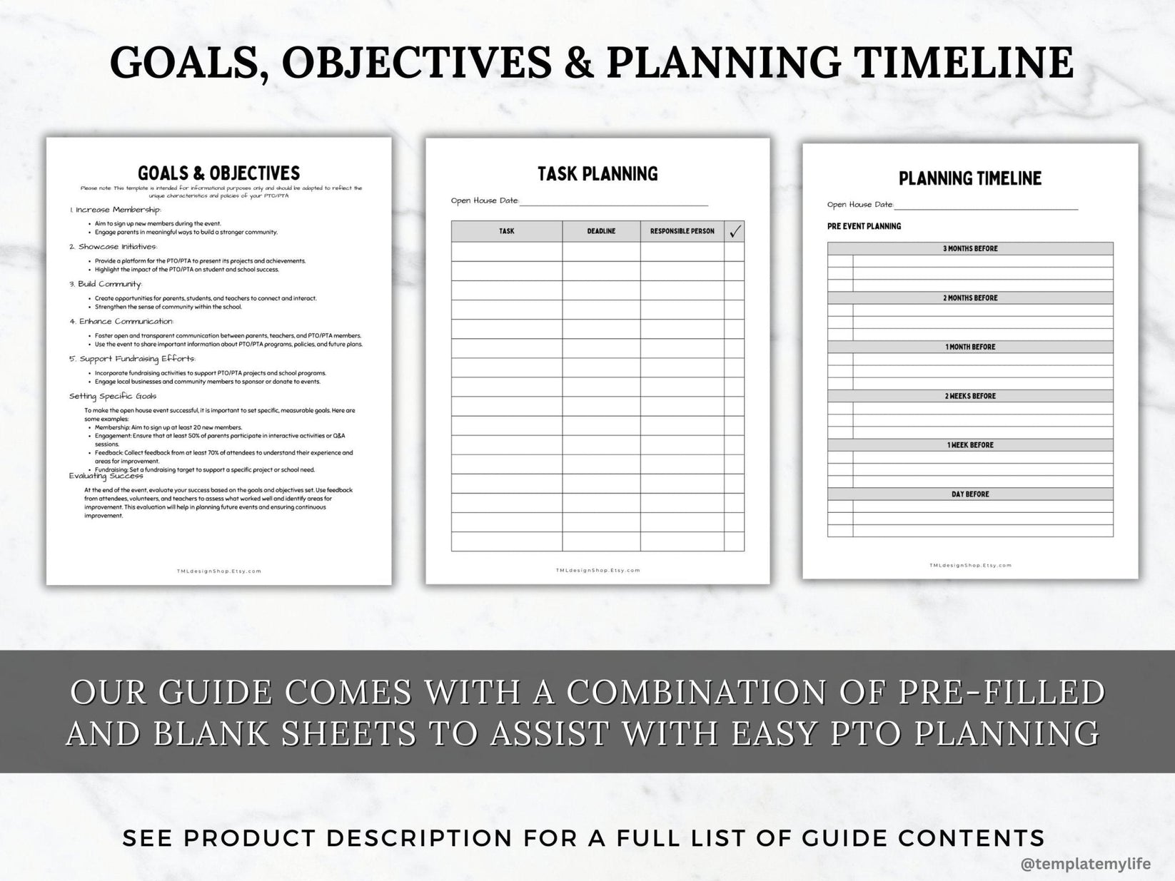 Back to School Open House Planning Guide for PTO/PTA - Organized ...