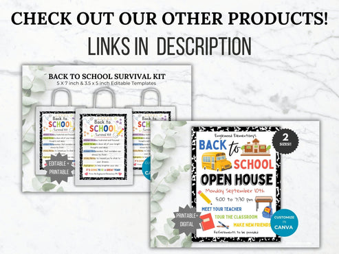 Back to School Open House Planning Guide for PTO/PTA - Organized ...