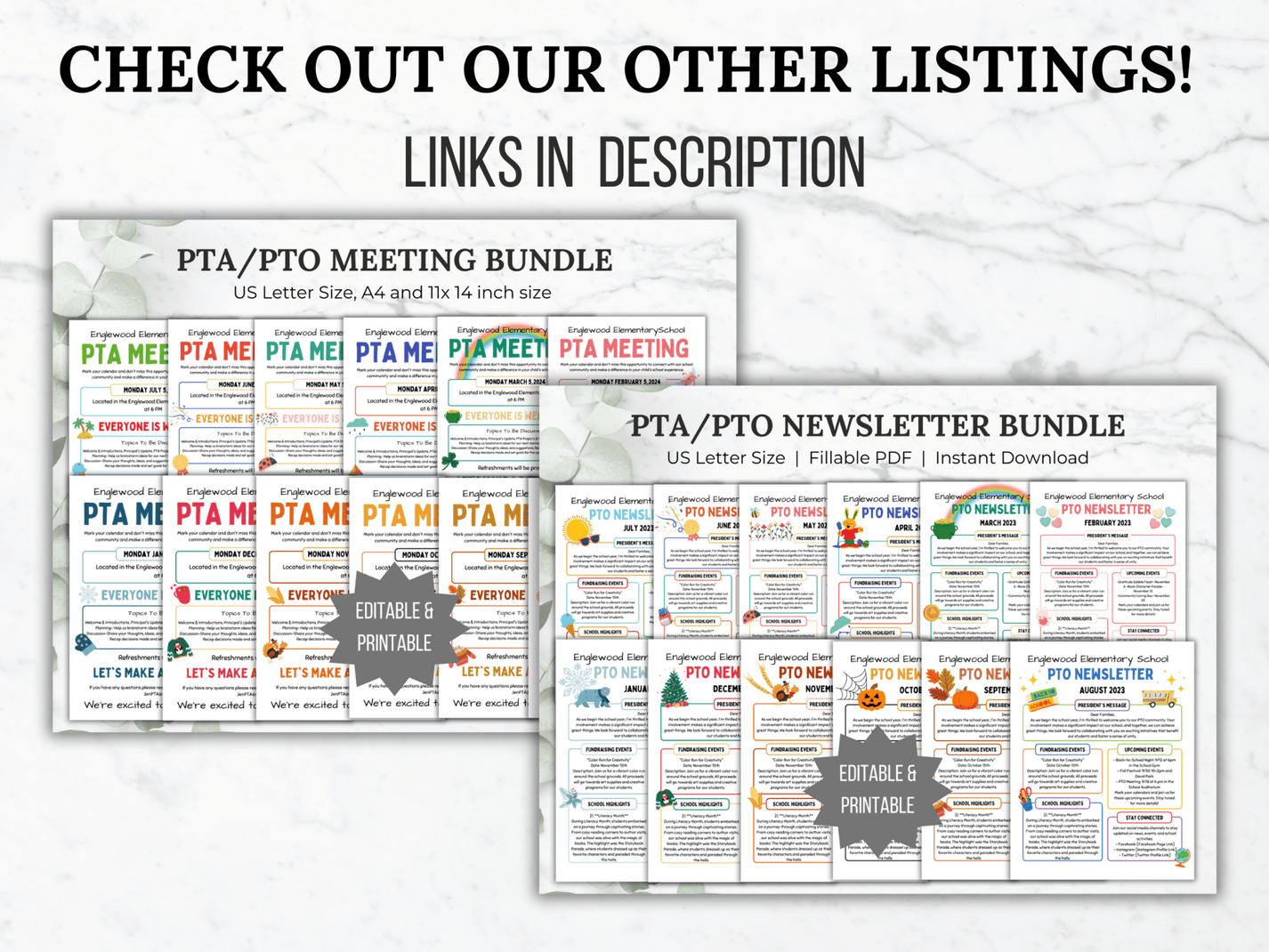 Halloween PTO/PTA Meeting Flyer Template – Template My Life | TML Design