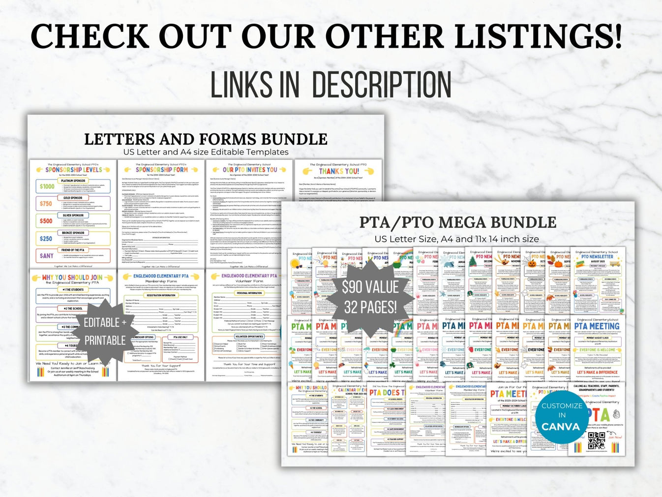 Editable Fundraising Goal Thermometer Flyer Template - Track & Inspire ...