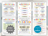 Complete PTO and PTA Template Collection - Planners, Flyers ...